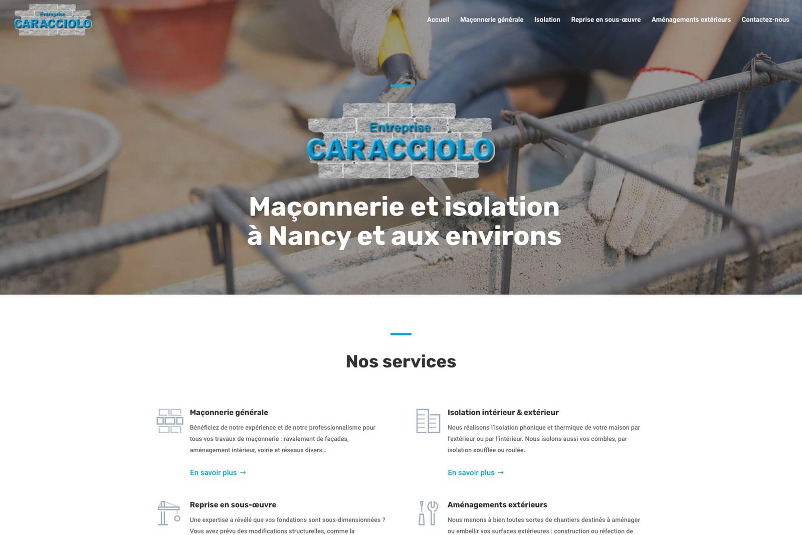 Caracciolo Maçonnerie - Maçonnerie et isolation à Nancy et aux environs
